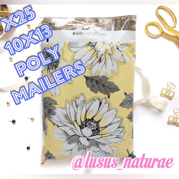 Office | X25 1x13 Poly Mailers Envelopes Flowers Self Sealing | Poshmark